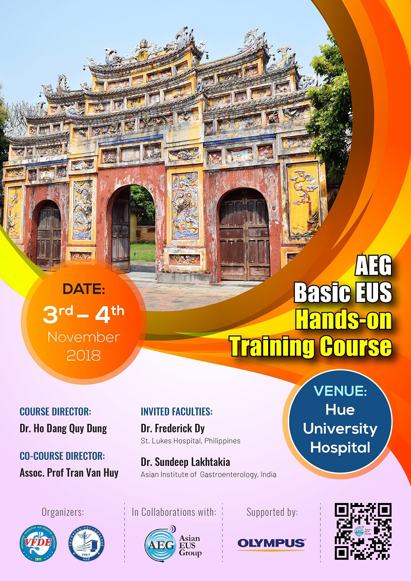 AEG Basic EUS Hands-on Training course on November 3-4, 2018 – VFDE